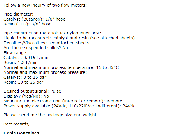 Epoxy Resins and Hardeners Glue flow meter micro flow sensor